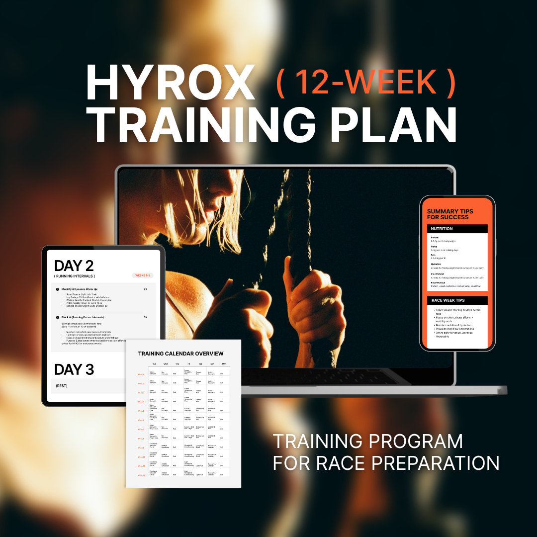 HYROX 12-Week Training Plan – HYROX TRAINING PROGRAMS